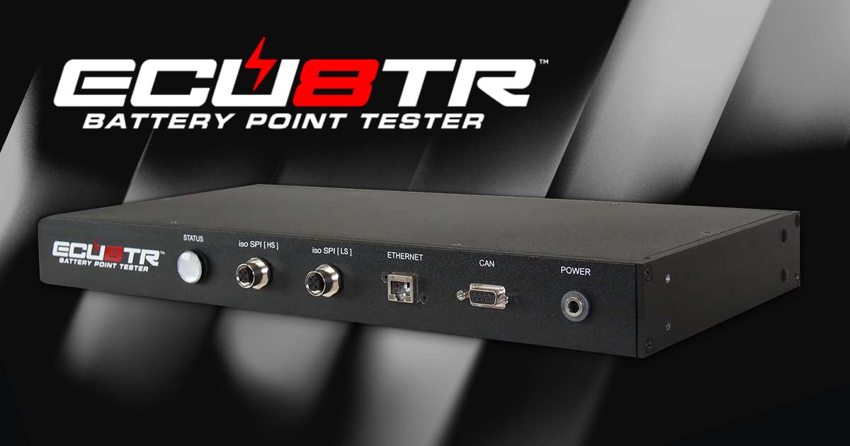 ECU8TR™ Battery Factory Point Tester